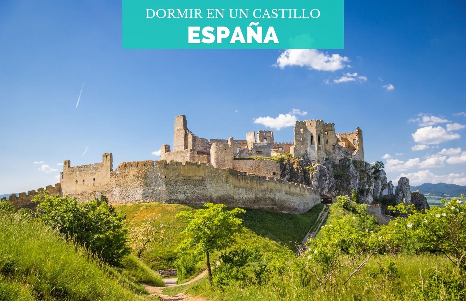 MEJORES hoteles para dormir en un CASTILLO【2023】